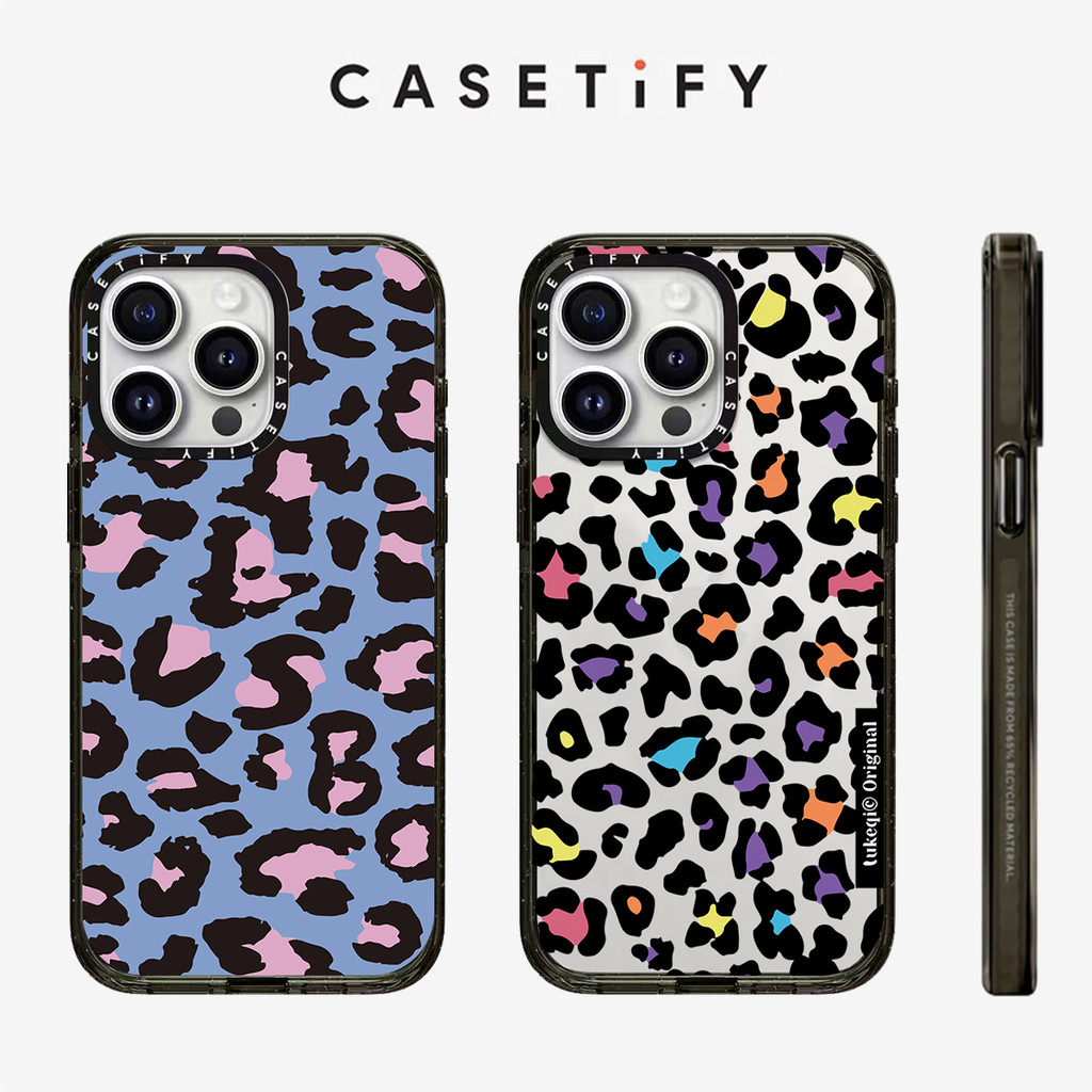 INS Black Leopard Pattern Acrylic Anti fall Phone Case For IPhone 16 ...