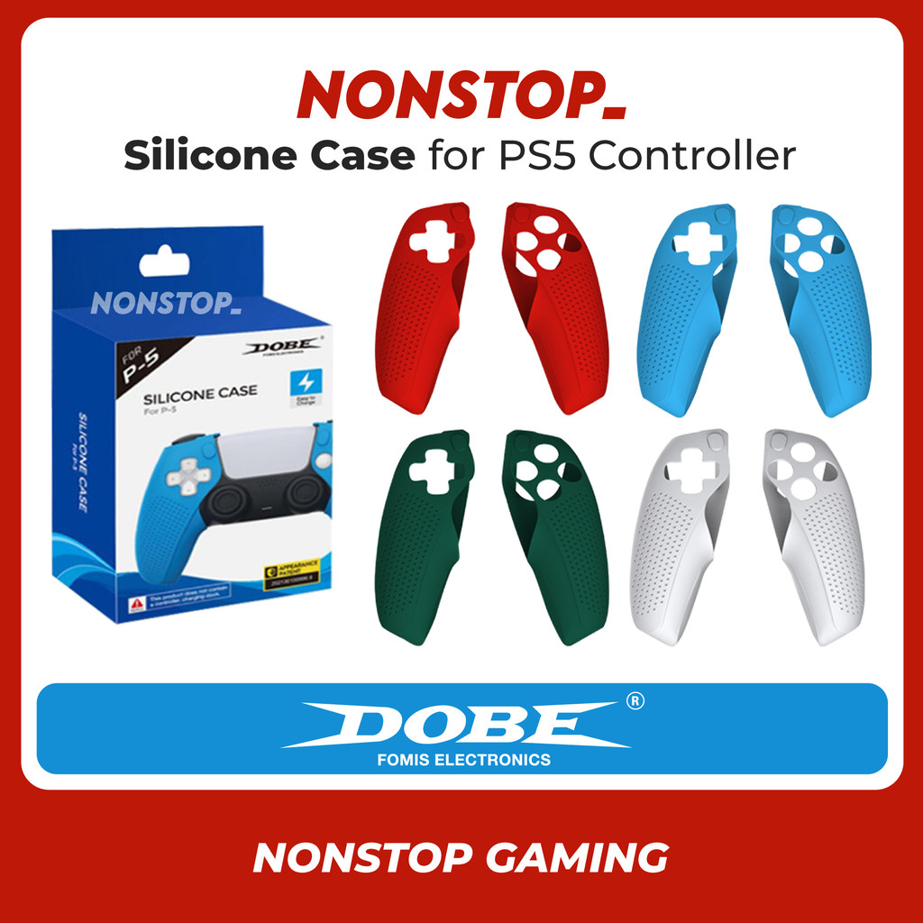 DOBE PS5 Dockable Silicone Case Split Cover Soft Casing DualSense5 ...
