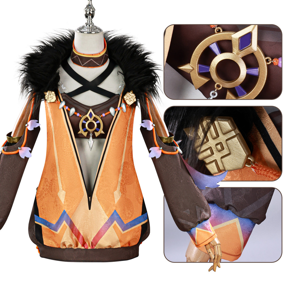 Genshin Impact cosplay Iansan anime role-playing clothes ﻿ | Shopee ...