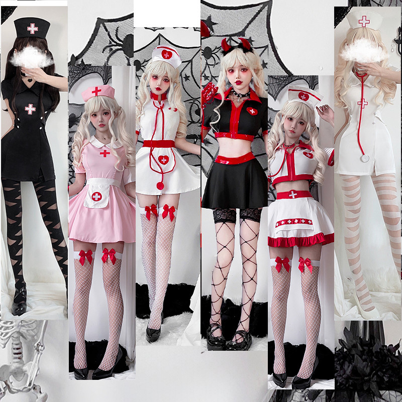 [Cosplay Costume] [1292 People Collection] Halloween Nurse Nun Vampire ...