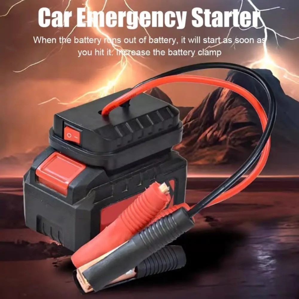 【Double USB Included】Car Battery Jump Starter, Lithium Jump Starter ...