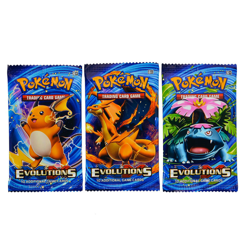 324Pcs Pokemon Cards Toys TCG: XY Evolutions Sealed Booster Box English ...