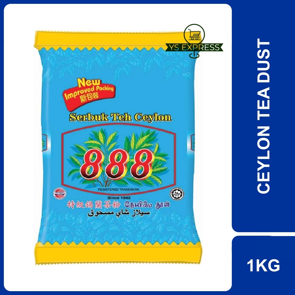 888 Ceylon Tea Dust Yellow Label 1KG - Serbuk Teh Ceylon | Shopee Malaysia