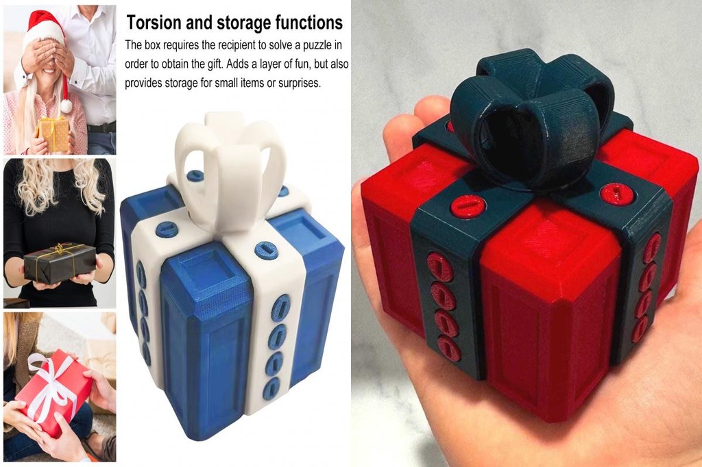 GRE Confusing Gift Box Novelty Gift Box Tricky Prank Gift Box with ...