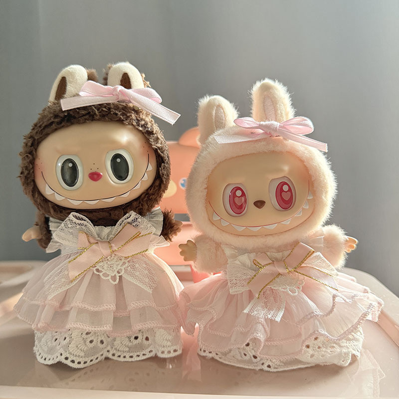Labubu Dress for Labubu Have A Seat Liila Lucky Cat Butterfly Princess ...