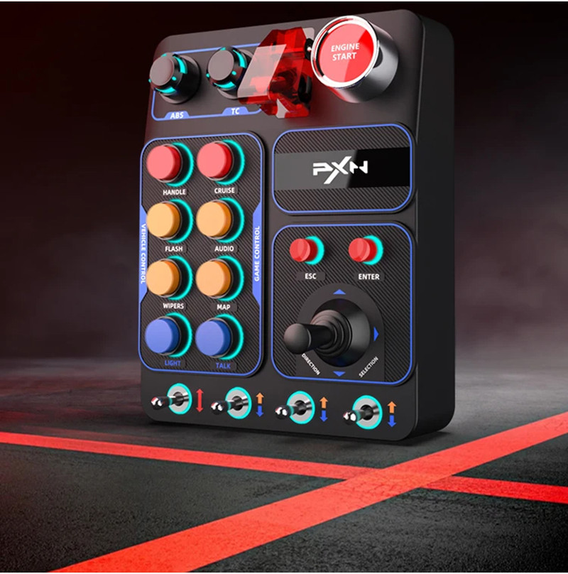 PXN Racing Simulator Central Control Box EURO Truck Simulator Gearbox ...