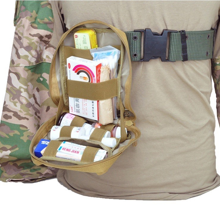 Tactical Medical Pouch First Aid Kit In Mud | Shopee Malaysia