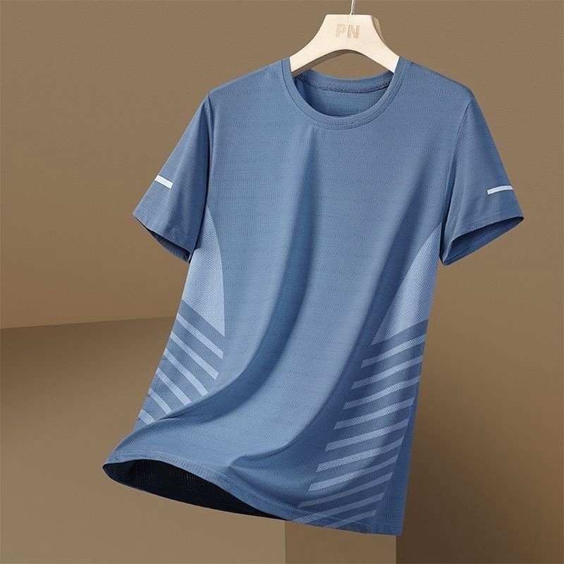 From Perak～BeCoolMAN Outdoor running exercise tee Men Printed Sports ...