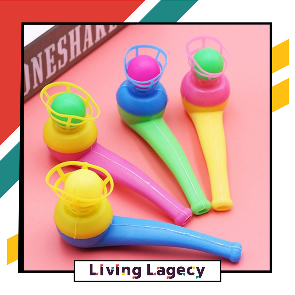 LIVING LAGECY Plastic Blow Ball Suspension Ball Toys Baby Traditional ...