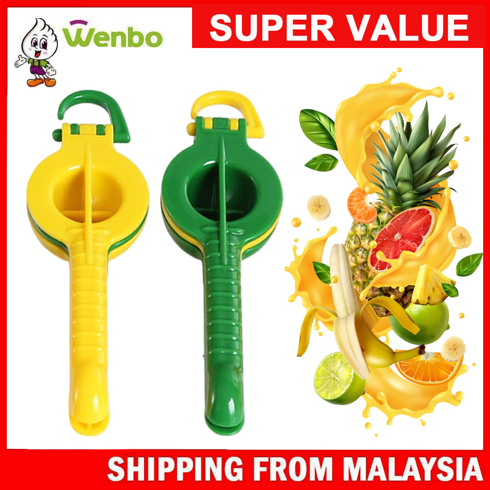 Wenbo Multi Function Manual Hand Lemon Squeezer Household Kitchen Lemon Fruit Juice Squeezing ...
