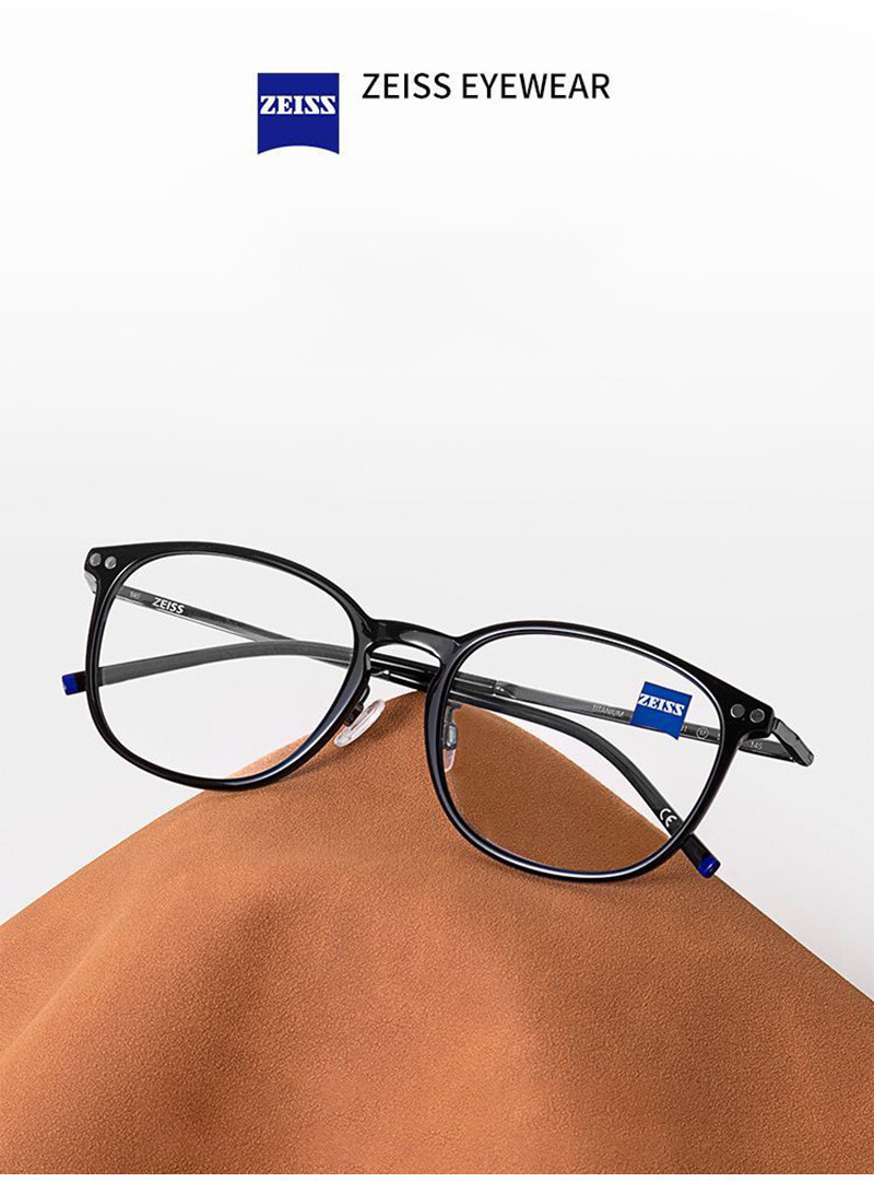 ZEISS ZS22704 Eyewear Non-allergic Pure Titanium Leg Light-weight Male ...