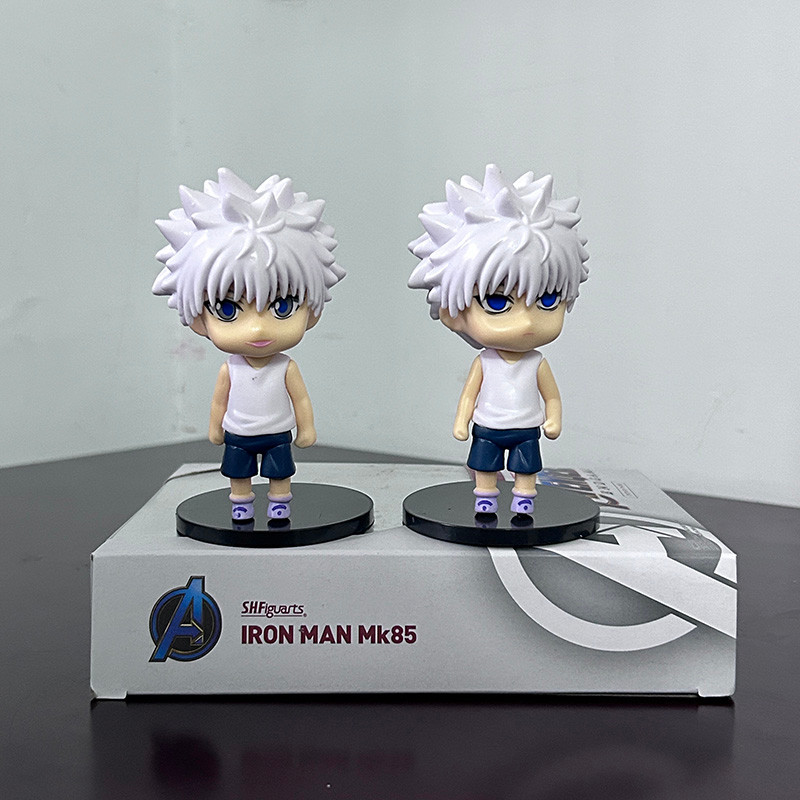 Hunter x Hunter Action Figure Toys PVC Cartoon Jay Flix Hisoka Kurapika ...