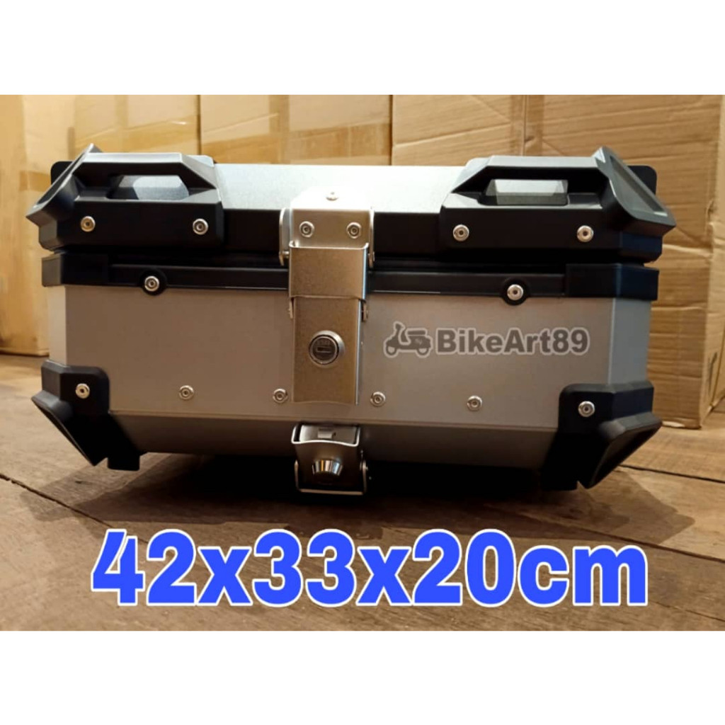 GIVI Monorack Yamaha LC135 ES/ES16 V2-V7 Top Box Aluminium 28L 28 Liter ...