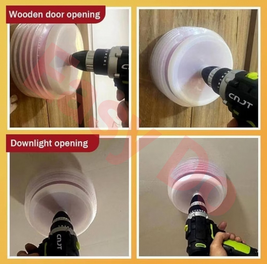 Hole Saw Dust Cover With Handle Electric Hammer Drill Dust Collector ...