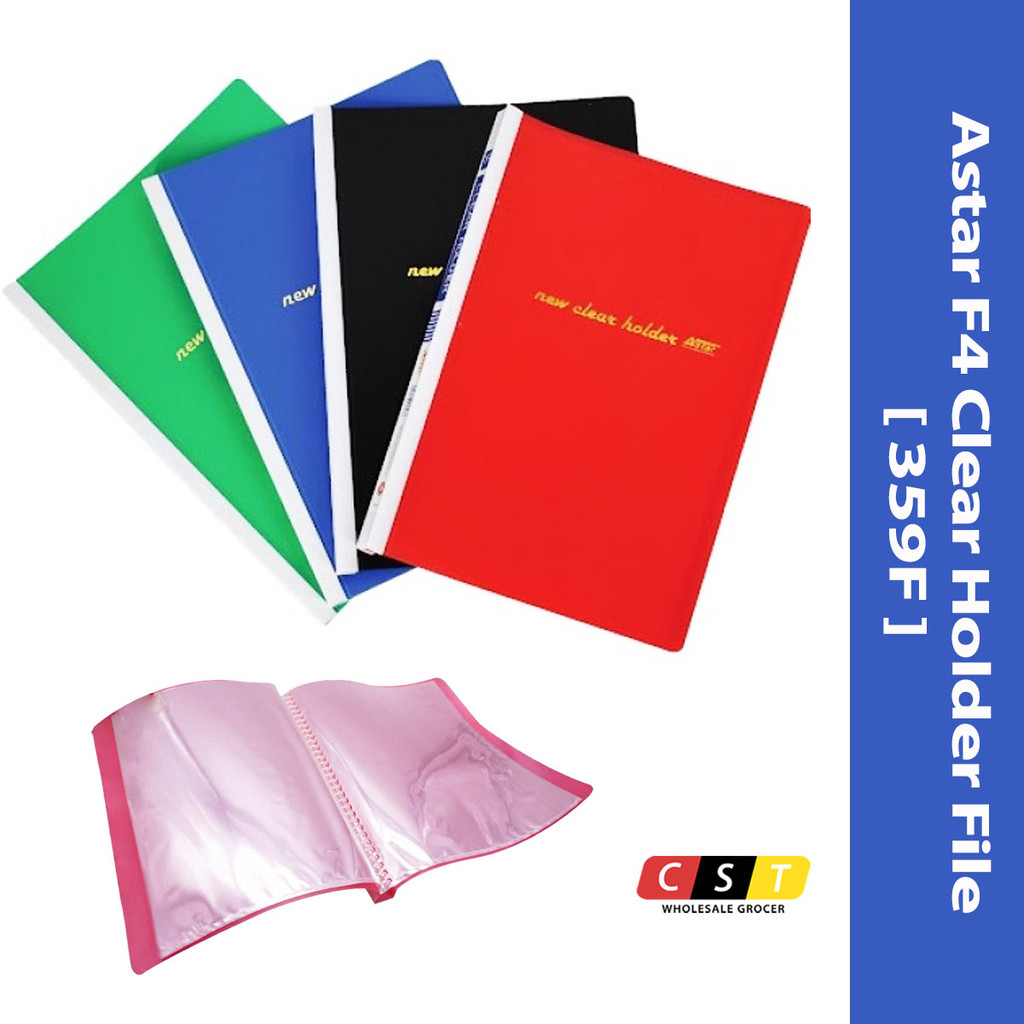 Astar F4 Clear Holder File [359F] | Shopee Malaysia