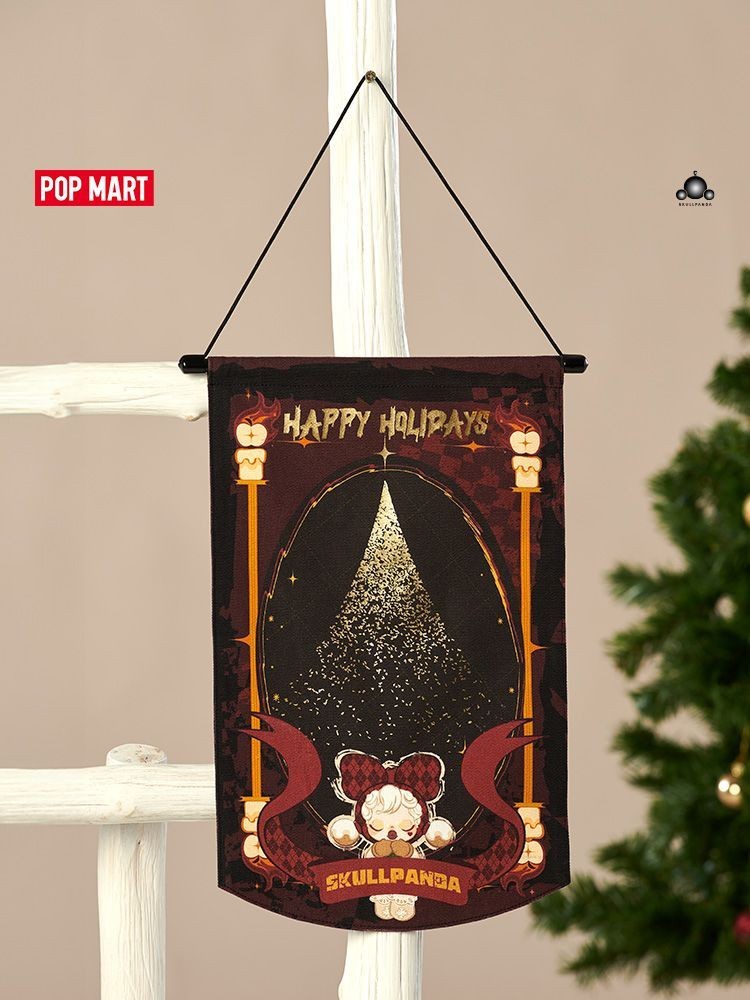POPMART SKULLPANDA Wishing Time to Series Flag Decoration official art ...