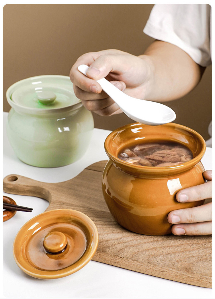 JIANJIA 400ML Multi functional one person mini stew pot high-quality ...