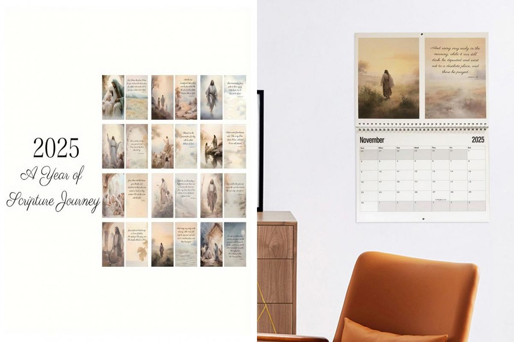 wanpanyu Smooth Page Turning Calendar for Convenience Inspirational ...