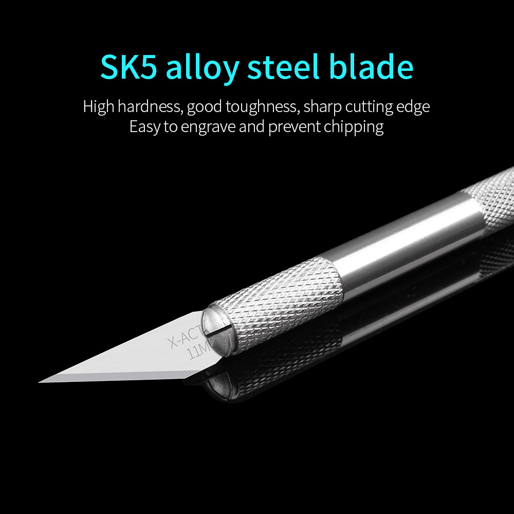 Metal Scalpel Knife Blades Stationery For Phone PCB Repair Hand Tools ...