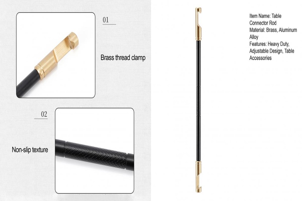 Mesh Table Connector Rod Folding Table Connector Rod Adjustable ...