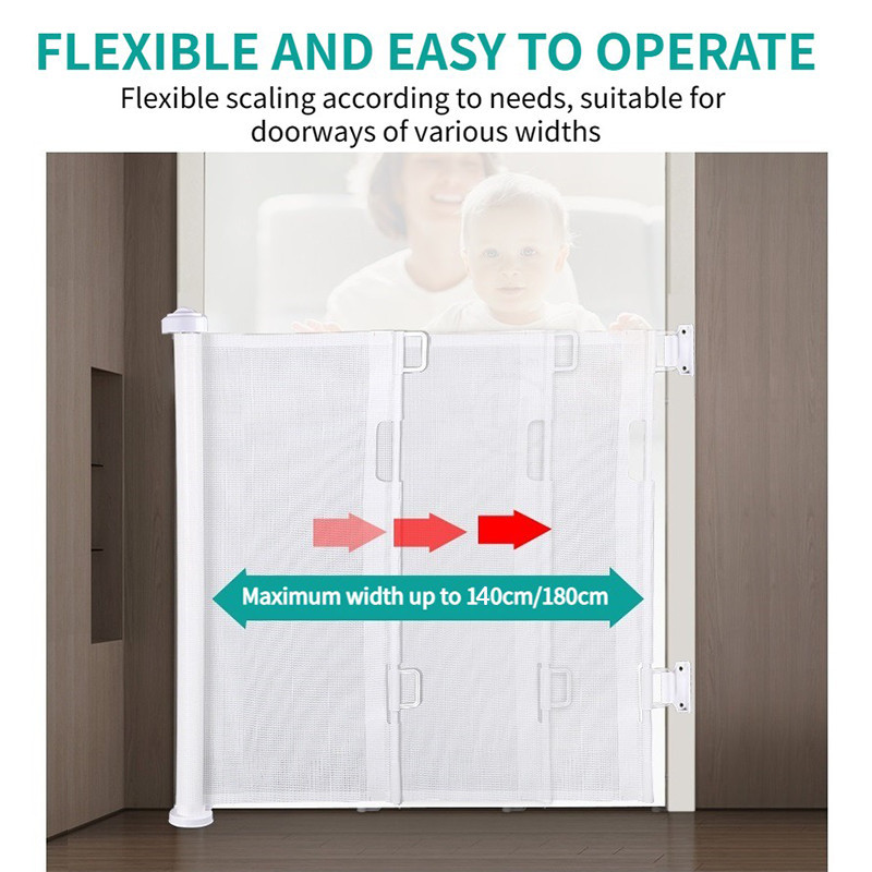 ️‍🔥Child Safety Barrier Stairway Guardrail Punch Free Safety ...