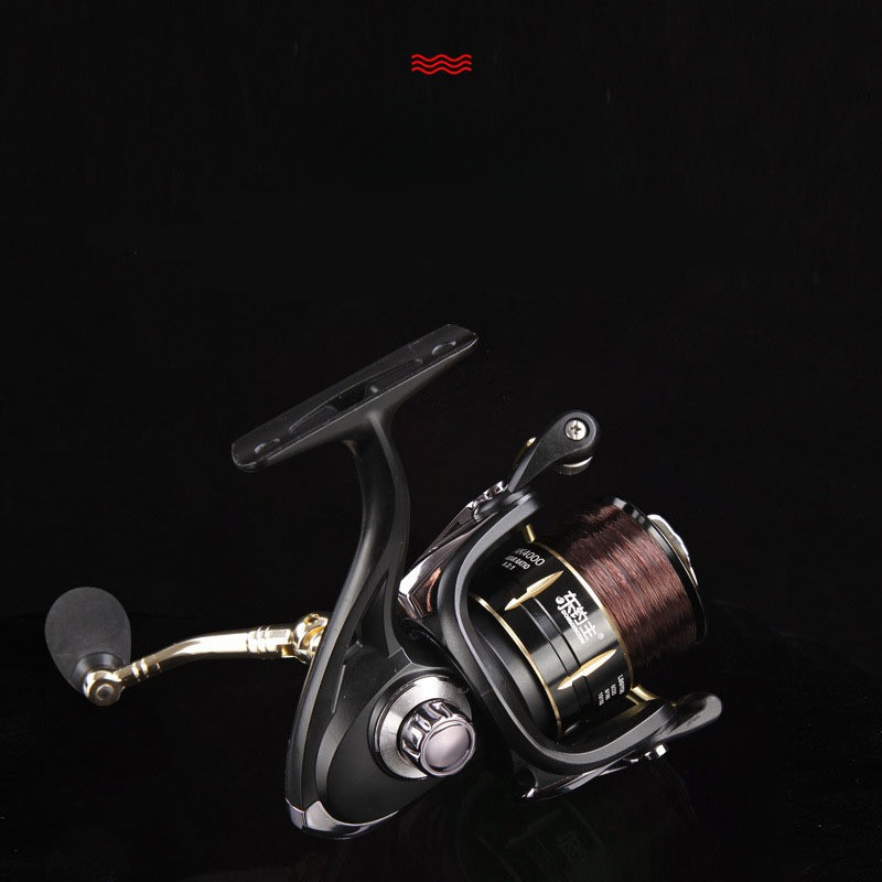 Fishing Reel spinning wheel 15 axis all metal wire cup sea rod wheel ...