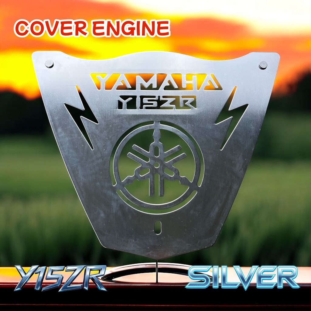 Y15ZR Y15 V1 V2 ENGINE COVER SET RADIATOR COVER COOLANT NET | Shopee ...