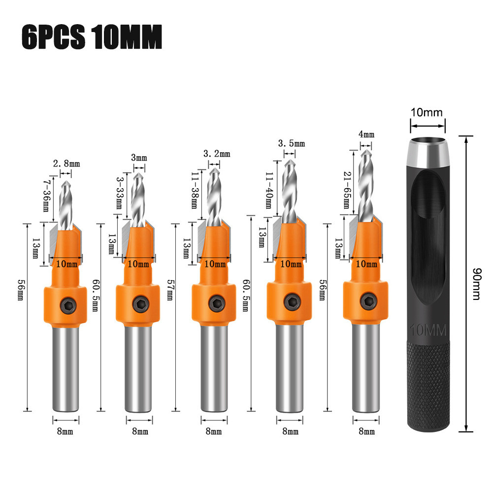Concealed Screw Cap Hole Opener, Edge Banding Punch Bit, Plastic Cover ...