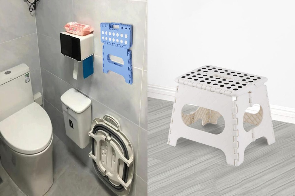 Outdoor Step Stool Anti-slip Folding Stool Portable Folding Step Stool ...