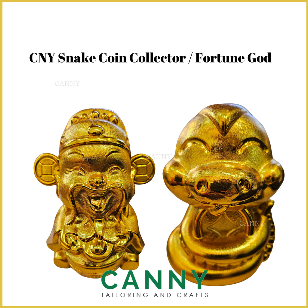[CNY 2025] Snake YEAR COIN COLLECTOR / DRAGON BANK / CNY DECO (1PCS ...