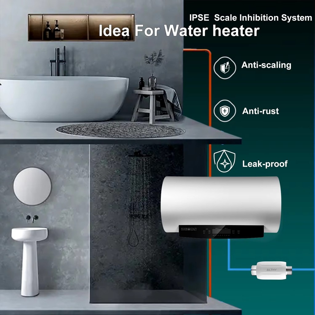 ALTHY IPSE Terminal Scale Inhibition Water Softener System Descaler ...