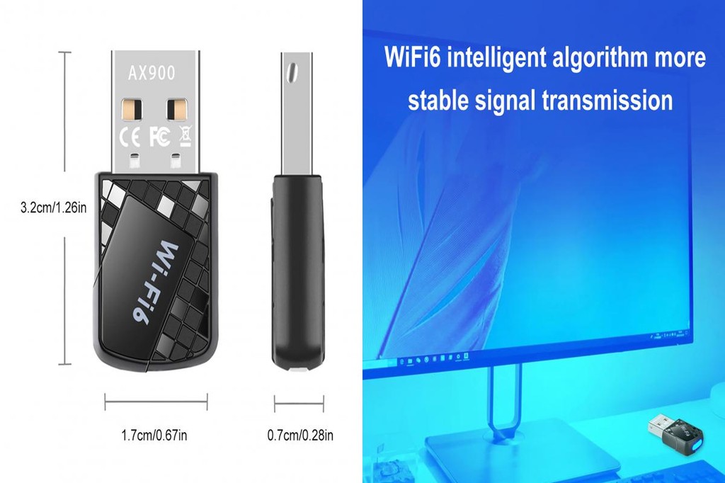 thatsakes High-speed Wi-fi Adapter Network Card High Speed Dual Band ...