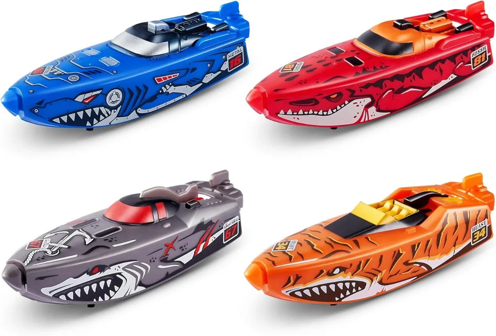 Zuru robo alive robo boat bath toys robot fish boy toys | Shopee Malaysia