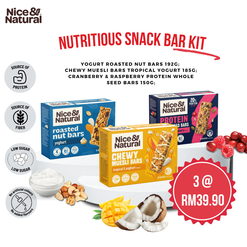 NICE & NATURAL SNACK BAR KIT | Shopee Malaysia