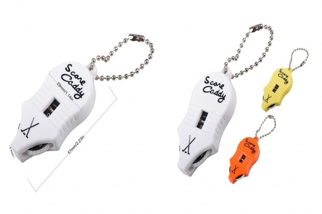 Compact Golf Scorecard Holder Golf Score Tracker Portable Golf Score ...