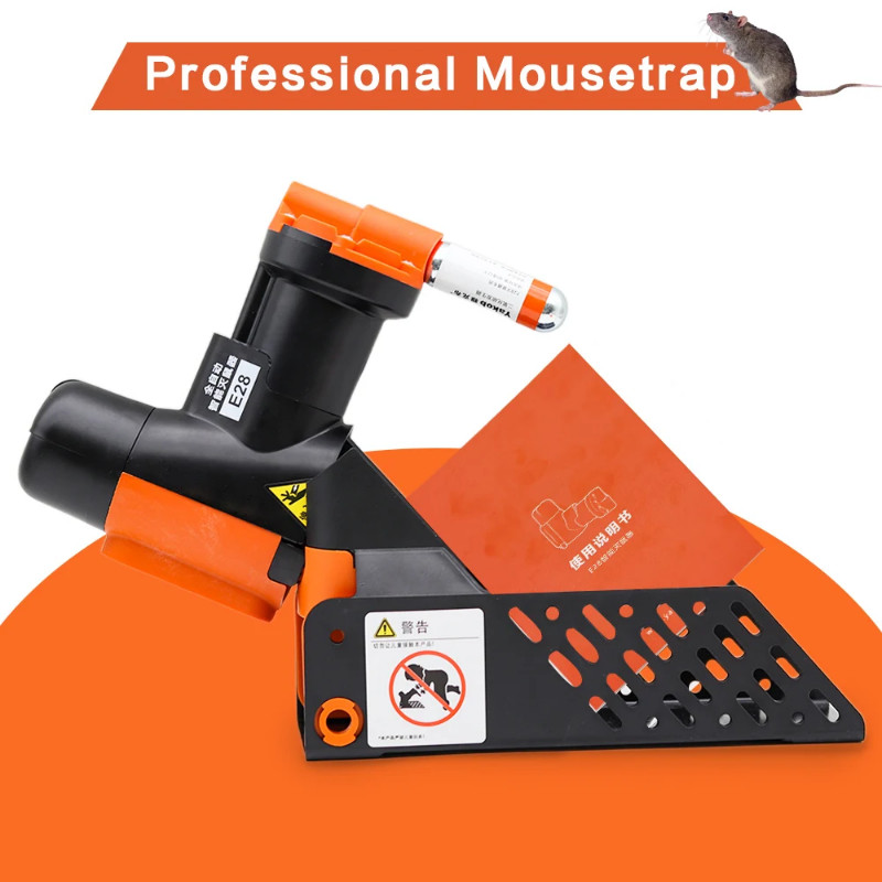 Newest A24 CO2 Portable Easy Multi-catch Mouse&Rat Trap Auto Reset ...