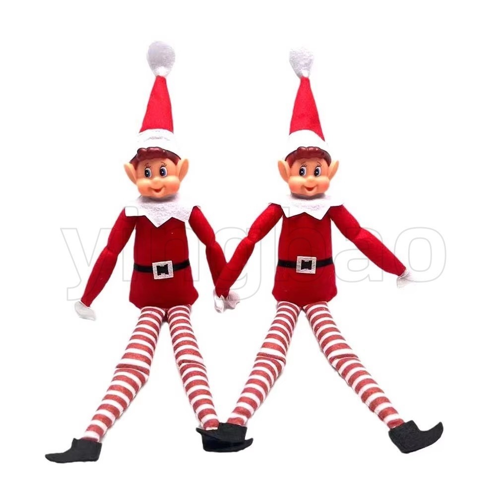 2025 Christmas Elf Boy and Girl Behaving Behavin Badly Plush Toy ...