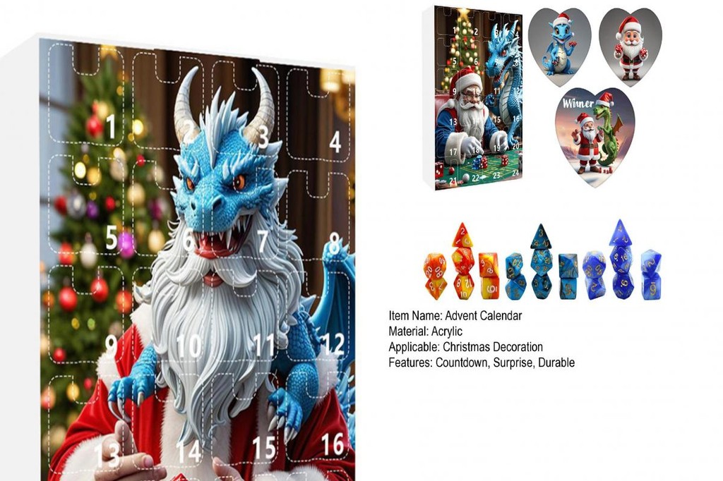 soulmate| Cute Christmas Countdown Calendar Surprise Christmas Calendar ...