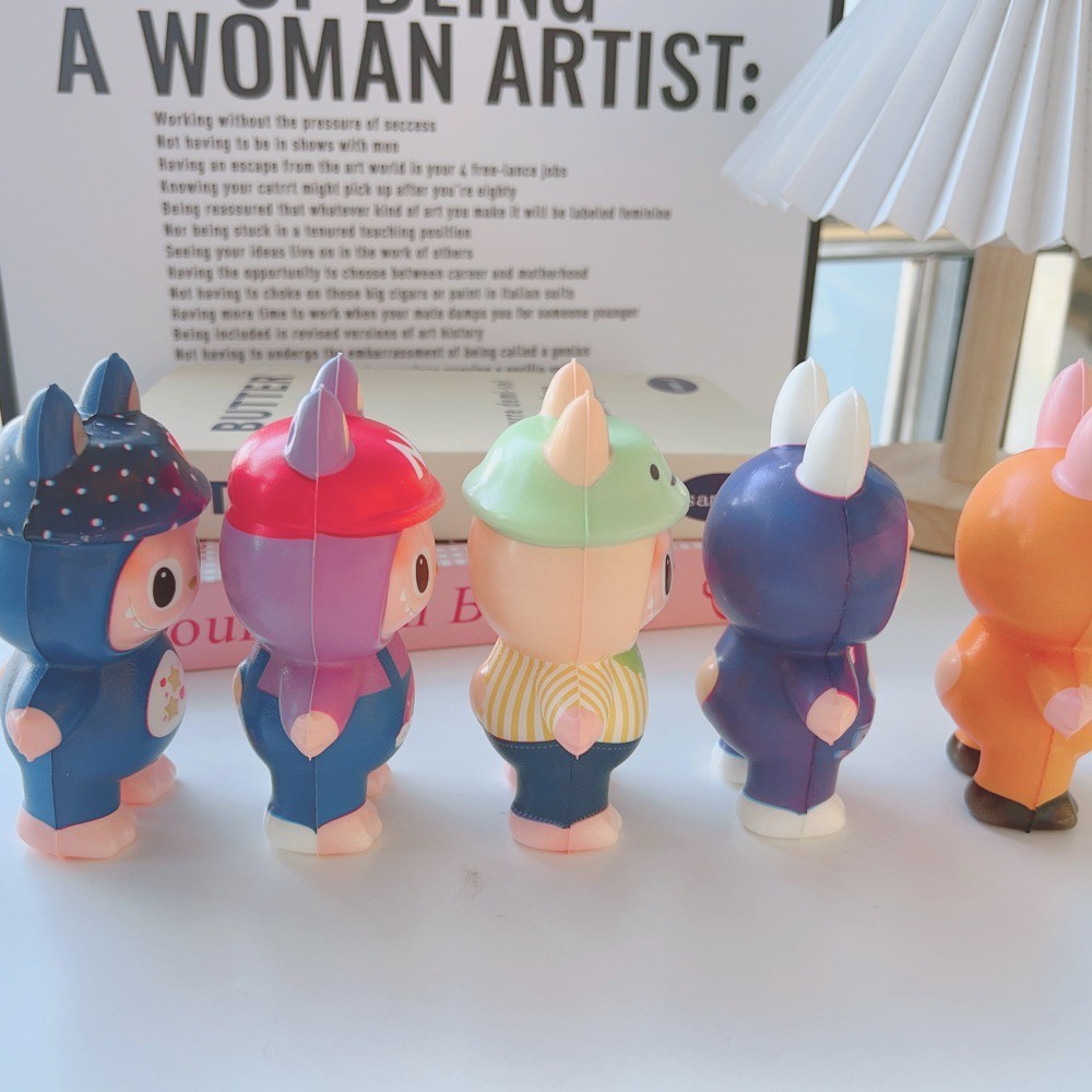 Cartoon Labubu Series Stress Relief Squeeze Toy Kids Favor Gift Cute ...