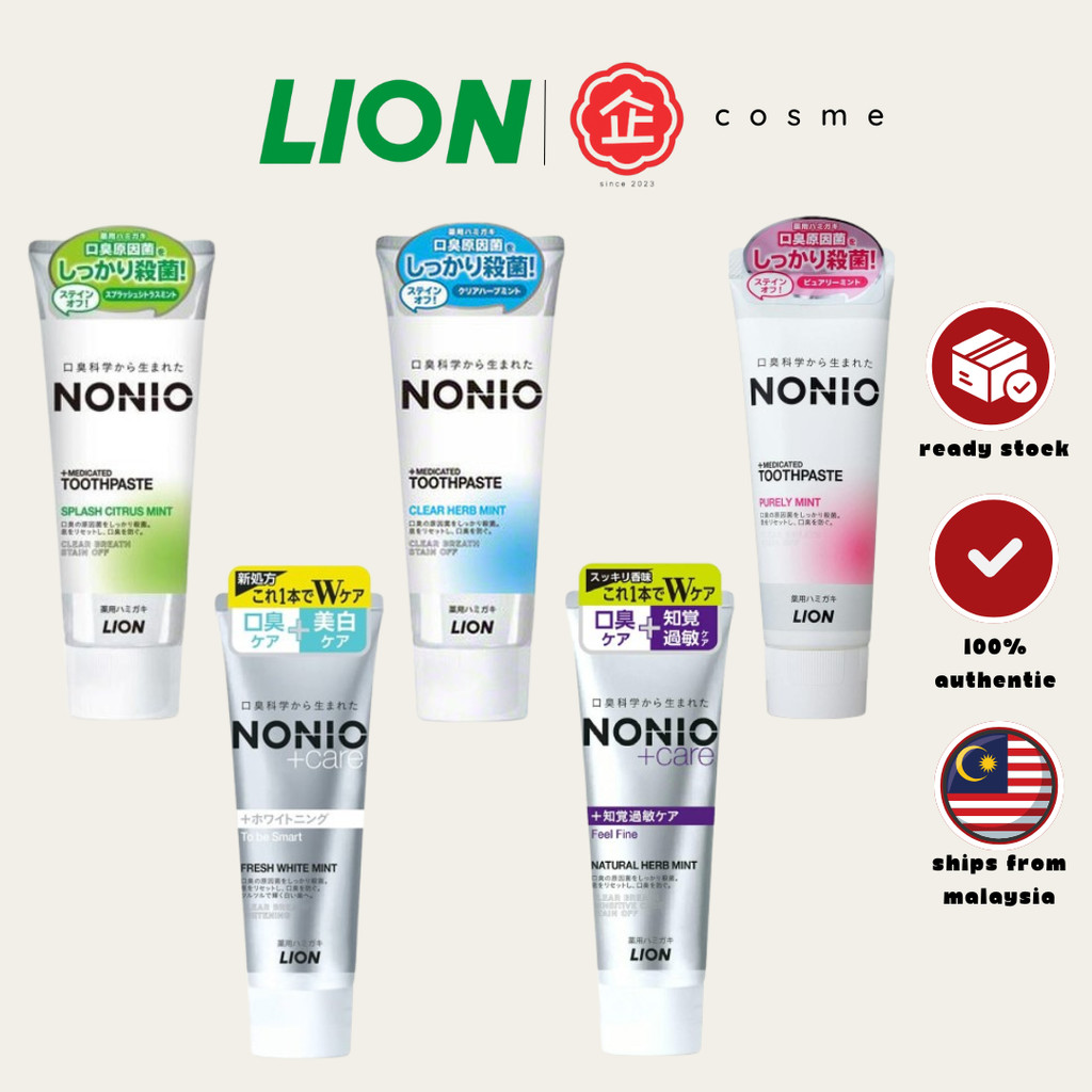 Lion Nonio (130g) JP/JAPAN『PRODUCT OF JAPAN 🇯🇵』 | Shopee Malaysia
