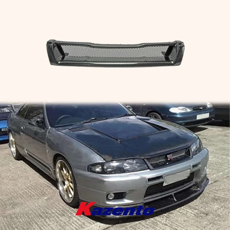 For Nissan Skyline R33 GTST (Spec 1 Only) R-Style Carbon Fiber Front ...