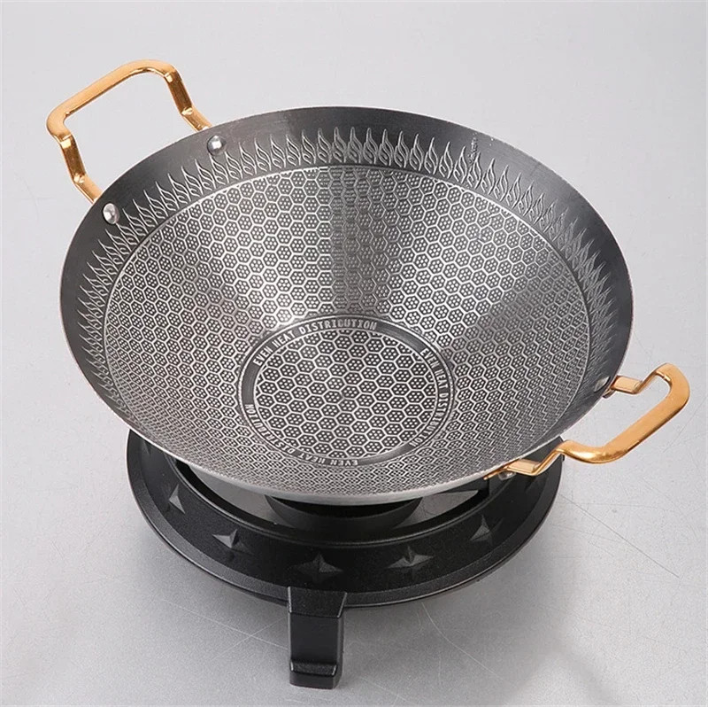 Korea high Quality Non Stick Deep Frying Wok Pan Periuk Masak Tidak ...