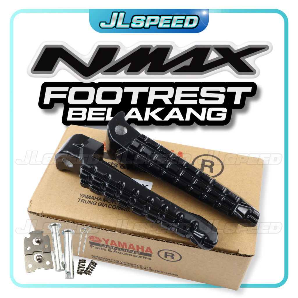 YAMAHA NMAX V1 V2 / XMAX 250 300 Rear Footrest Pemijak Kaki Belakang ...