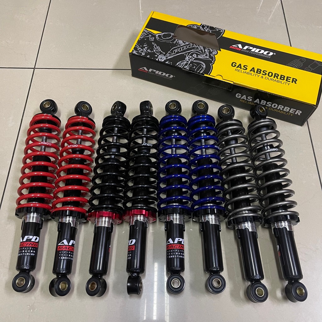 APIDO UNIVERSAL REAR ABSORBER 340MM HONDA WAVE125 ABSORBER BELAKANG 340 ...