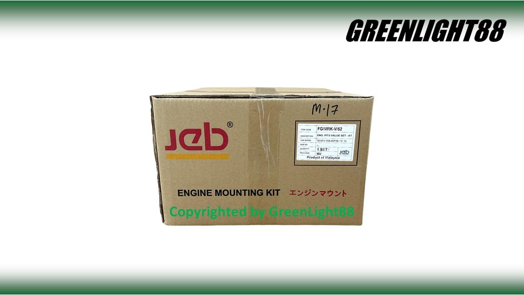 TOYOTA VIOS NCP 150 1.5 2013-2019 ENGINE MOUNTING SET (AUTO)(JEB/OEM ...