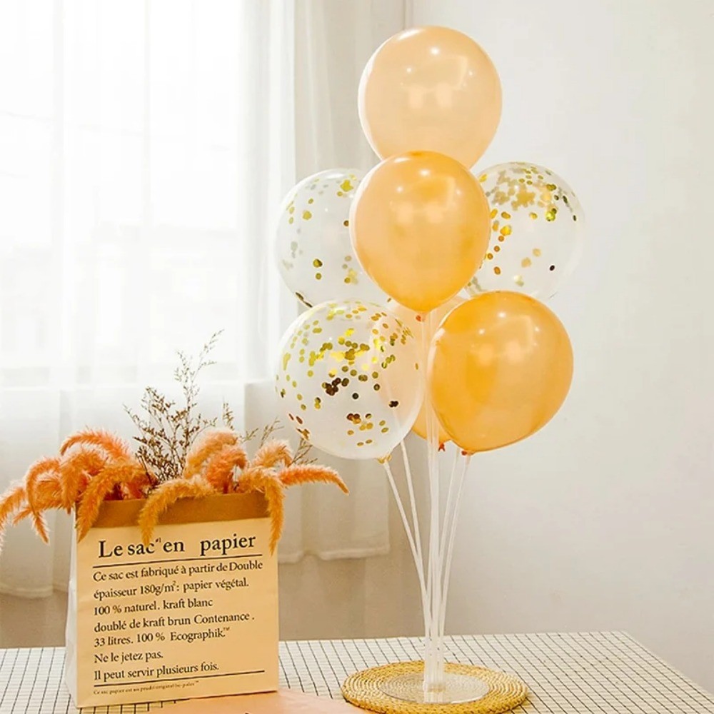 Transparent Balloon Bracket Birthday Party Wedding Decoration Splicing Table Floating Bracket ...