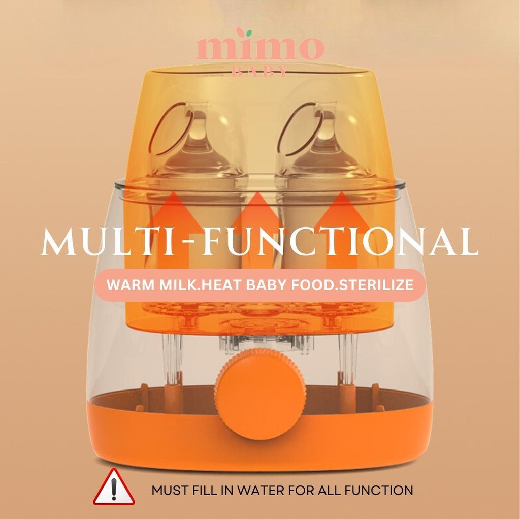 Mimo Nordic Milk Warmer & Sterilizer | Compact Size | High Temperature ...
