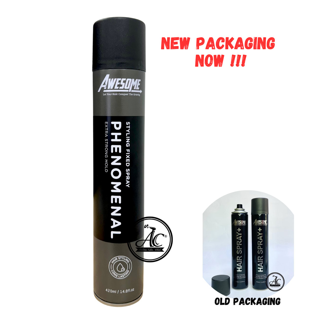 Awesome Hairspray Hair Spray 420ML (For West Malaysia Only) Ready Stock ...