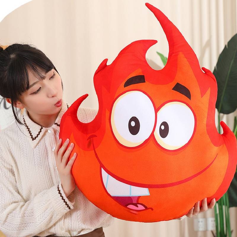 Firefighter Toy Plush Fire Extinguisher Cushion With Plush Fabric ...