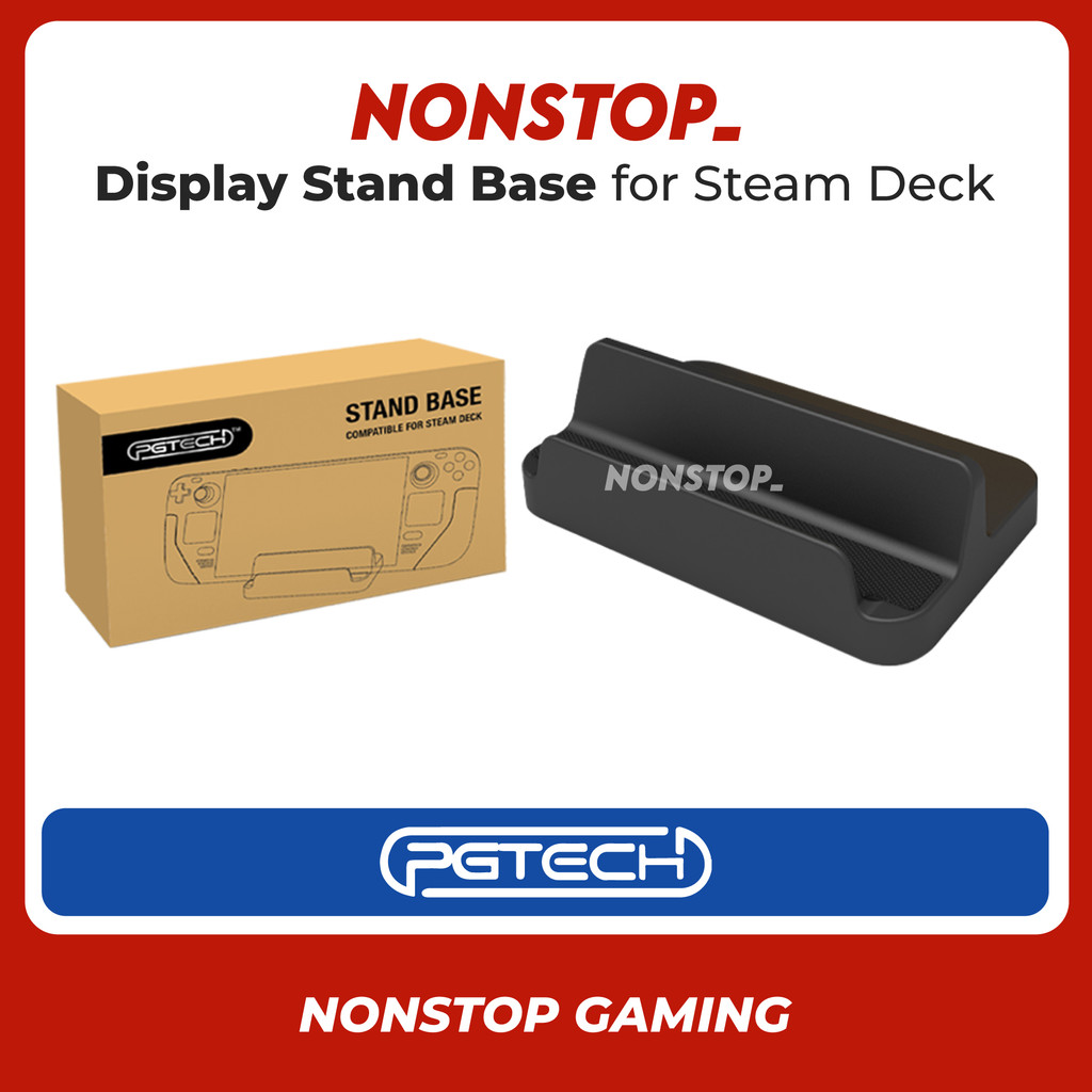 PGTECH Steam Deck OLED Display Stand Collection Dock for Nintendo Switch & Phone Mount GP-805 ...